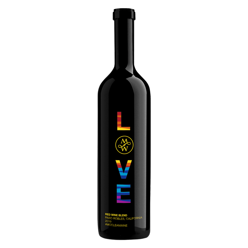 Mcclean Love Red Blend 750ml - McClean – BevMo!