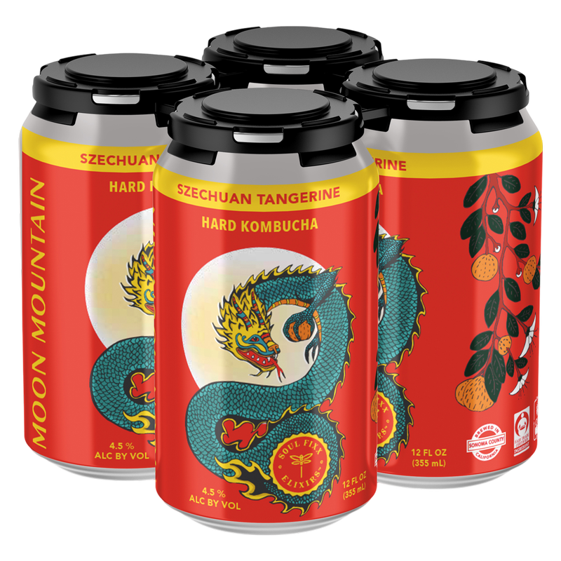 Soul Fixx Elixirs Moon Mountain Hard Kombucha (4PKC 12 OZ) - Soul Fixx ...