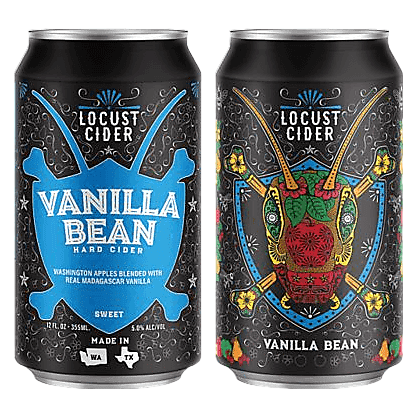 Locust Cider Vanilla Bean 6pk 12oz Can - Locust Cider – BevMo!