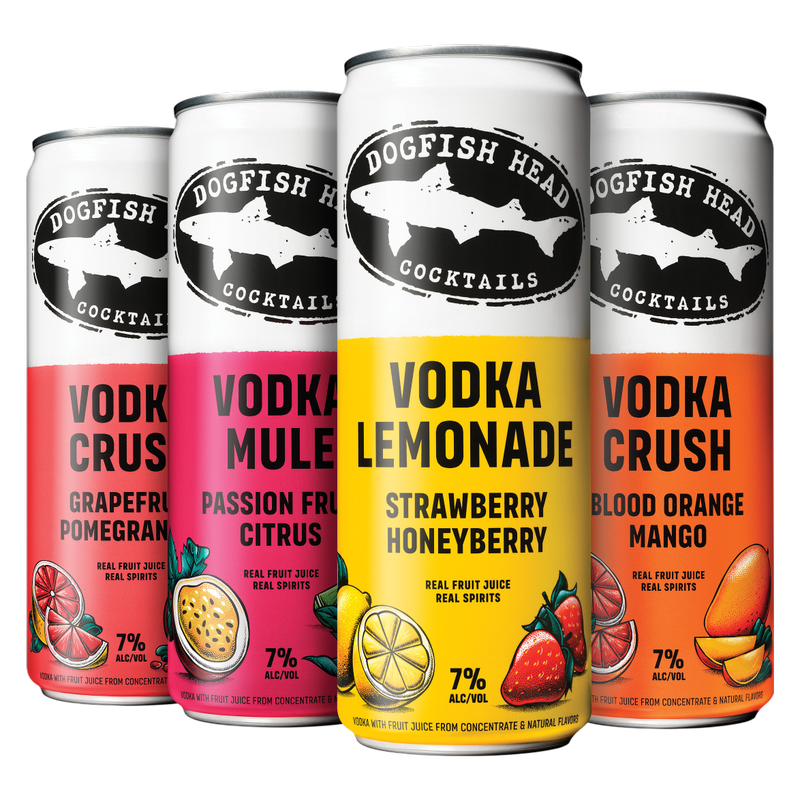Bar Cart Vodka Mix Pack Cocktails - Dogfish Head – BevMo!