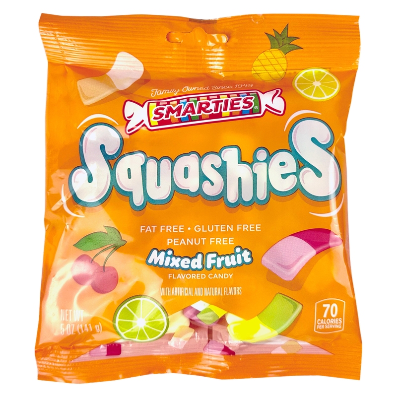 Smarties Squashies Mixed Fruit , 5oz - Smarties – BevMo!