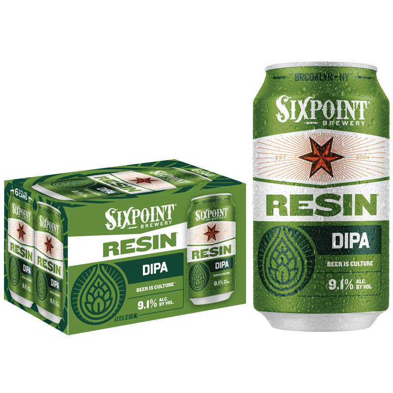 Sixpoint Resin 6pk 12oz Can 9.1% ABV - Sixpoint – BevMo!