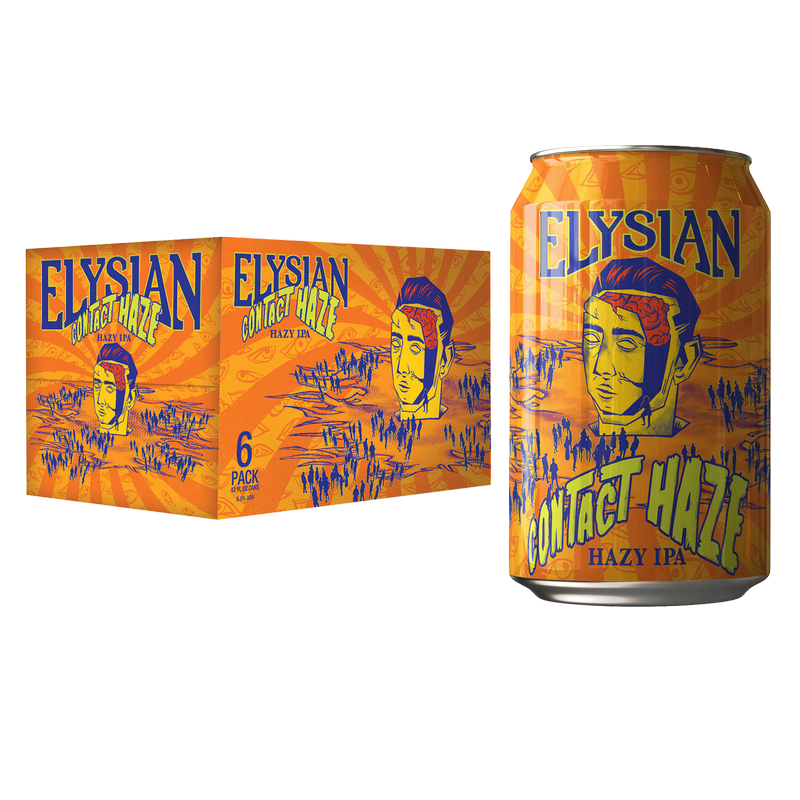 Elysian Contact Haze 6pk 12oz Can 6.0% ABV - Elysian – BevMo!