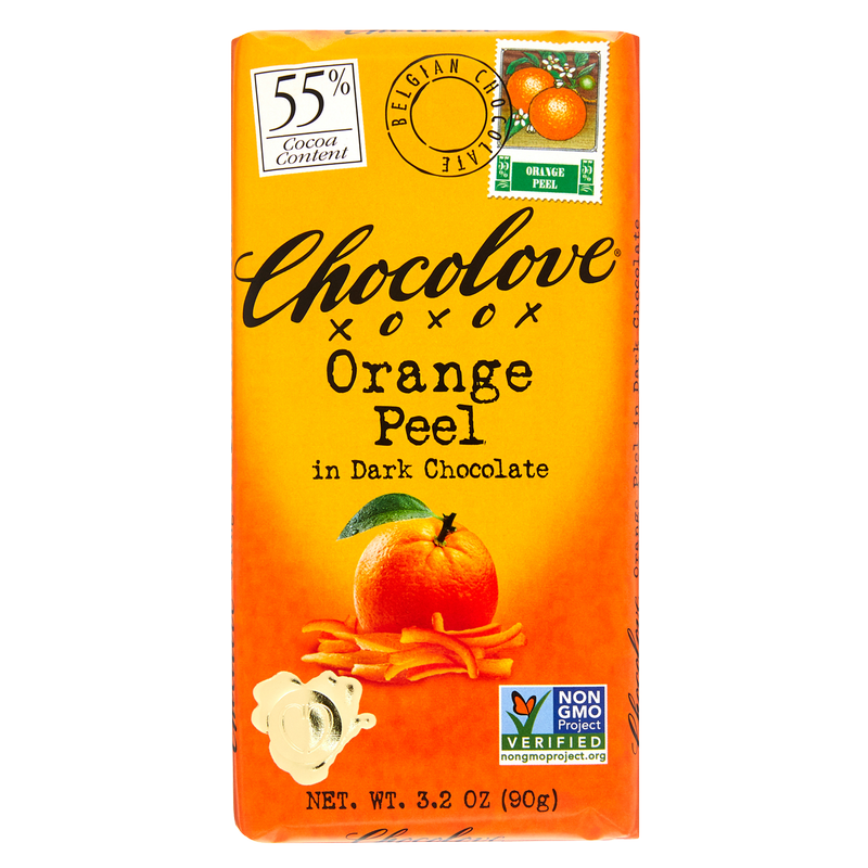 Chocolove Orange Peel Dark Chocolate 3.2oz - Chocolove – BevMo!