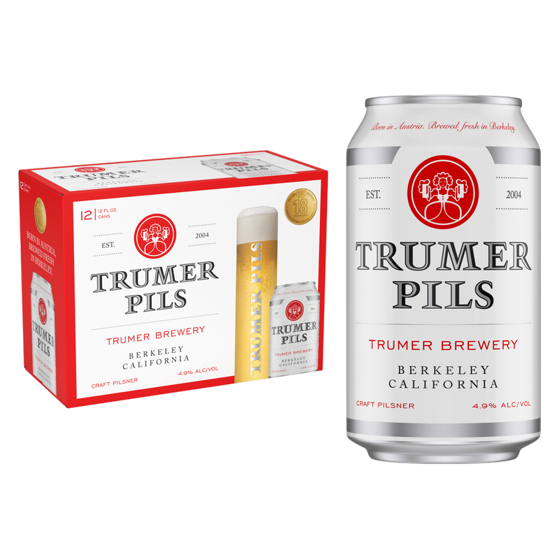 Trumer Pils 12pk 12oz Can 4.9% ABV - Trumer Pils – BevMo!