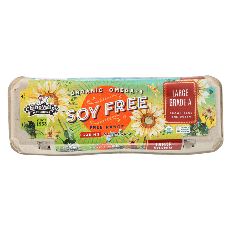 Chino Valley Ranchers Grade A Omega-3 Soy Free Large Eggs - 12ct ...