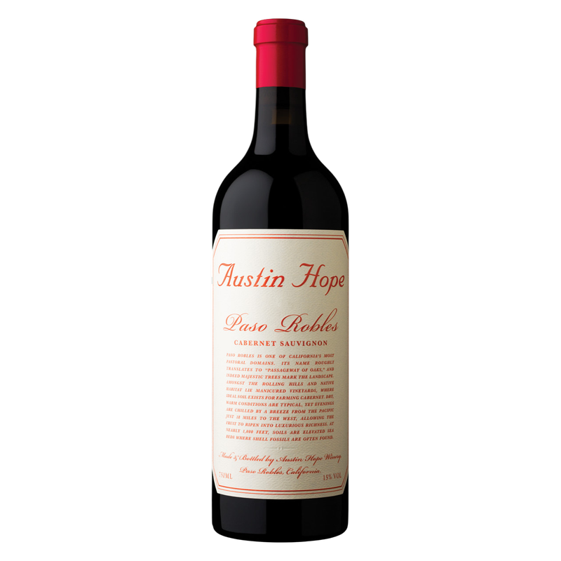 Austin Hope Cabernet Sauvignon 750ml - Austin Hope – BevMo!