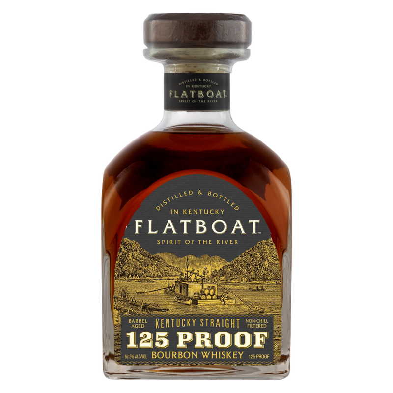 Flatboat High Proof Bourbon 750ml (125 Proof) - Flatboat – BevMo!
