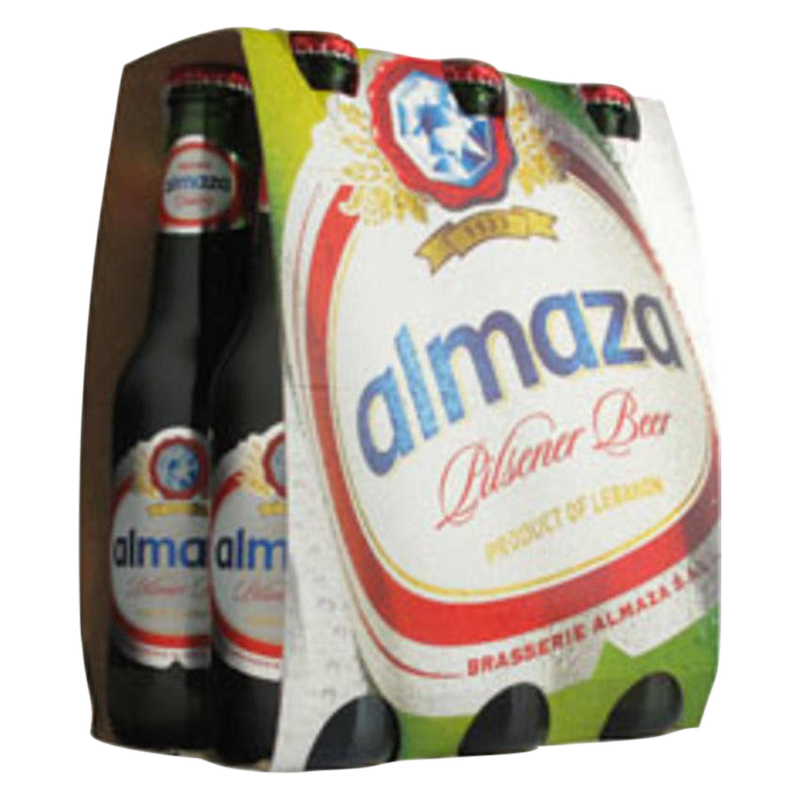 Almaza Beer Lebanese 6pk 12oz Btl - Almaza – BevMo!