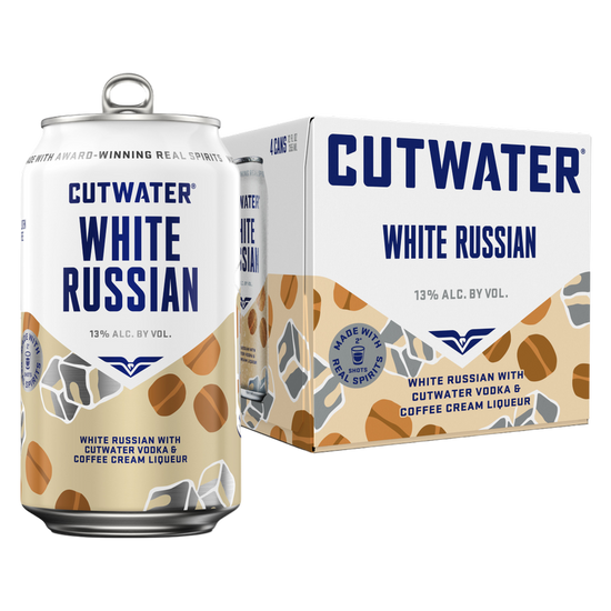 Cutwater White Russian 4pk 12oz 13% abv - Cutwater – BevMo!