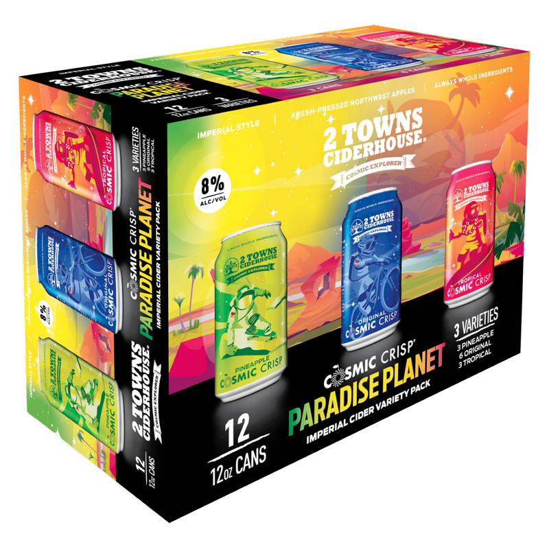 2 TOWNS COSMIC PARADSIE 12PKC - 2 Towns – BevMo!