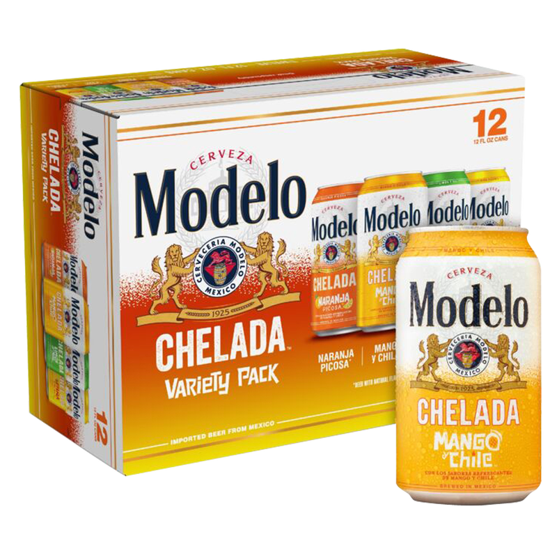 Modelo Chelada Variety 12pk 12oz Can 3.5% ABV - Modelo – BevMo!