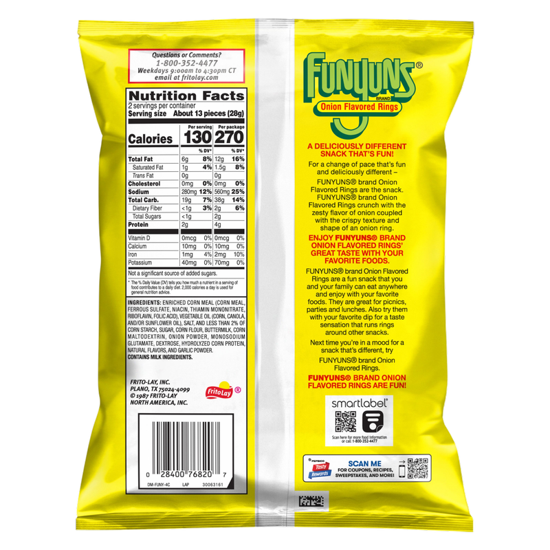 Funyuns Regular, 2oz - Funyuns – BevMo!