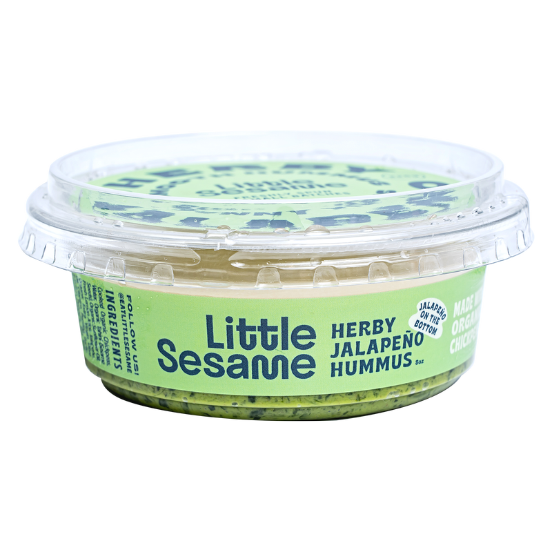 Little Sesame Herby Jalapeno Hummus - 8oz - Little Sesame – BevMo!