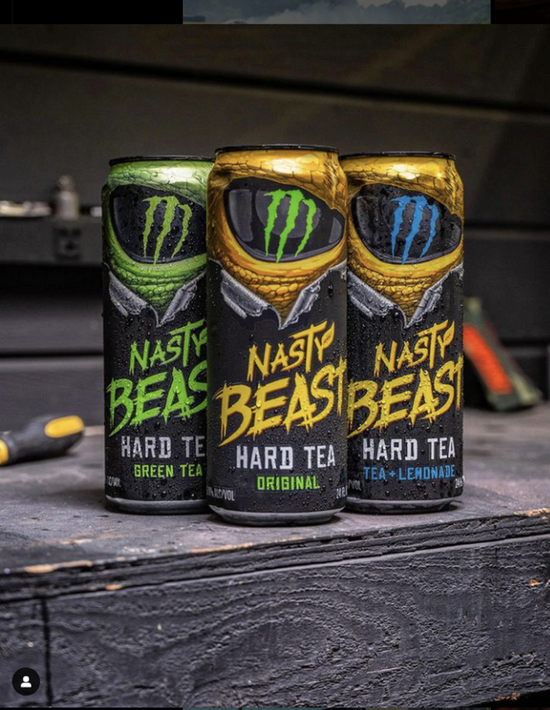 Nasty Beast Original Hard Tea Single 24oz Can 6% ABV - Monster – BevMo!