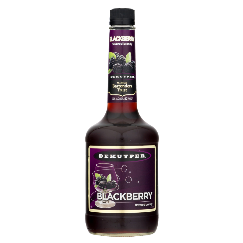 DeKuyper Blackberry Flavored Brandy 750ml - DeKuyper – BevMo!