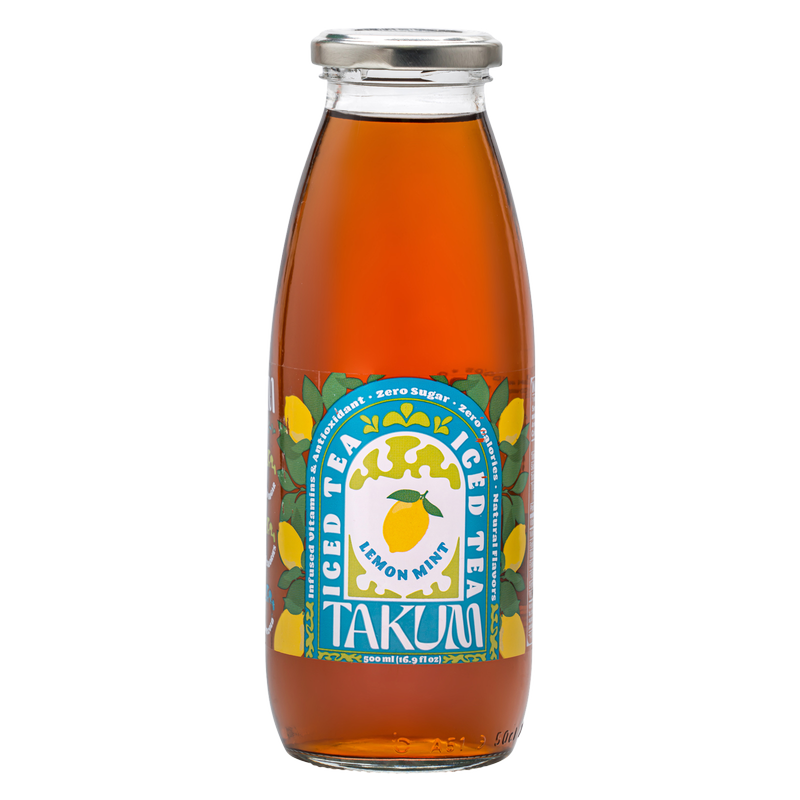 TAKUM Iced Tea Lemon Mint 16.8oz - Takum – BevMo!