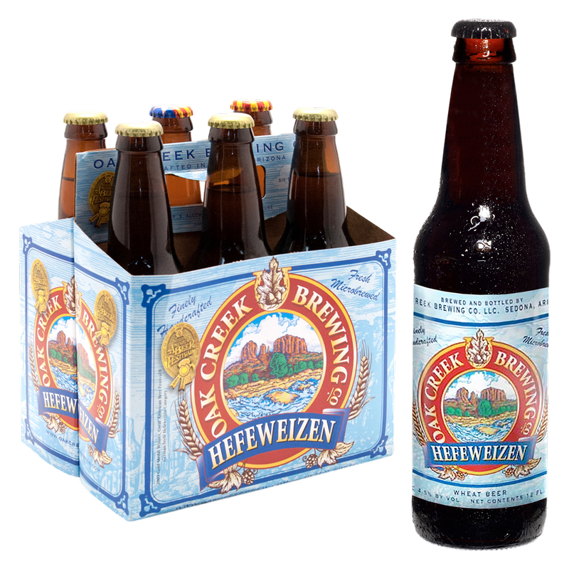 Oak Creek Hefeweizen 6pk 12oz Btl 4.5% ABV - Oak Creek – BevMo!