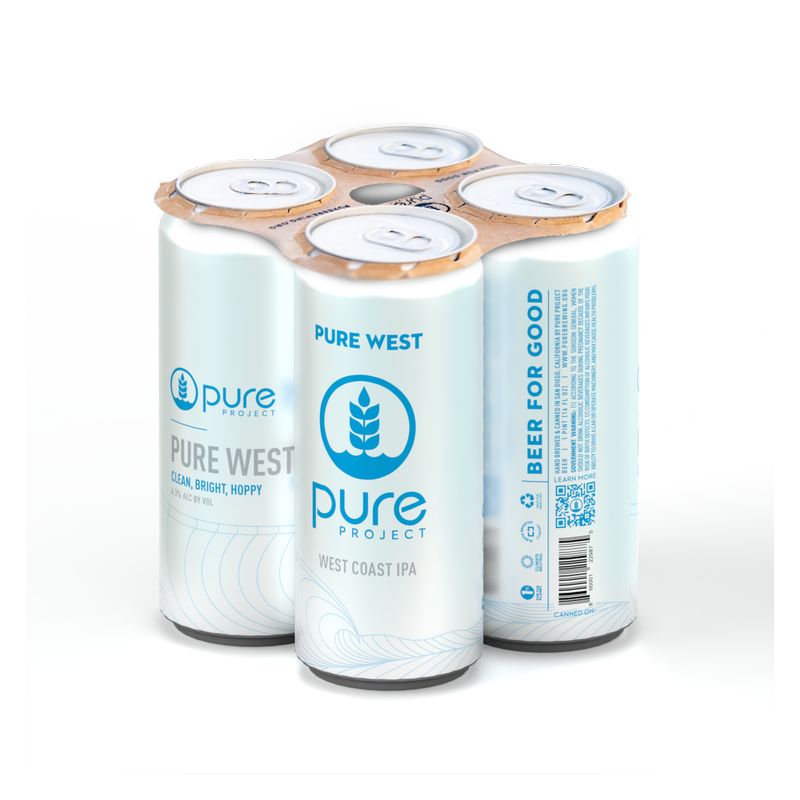 Pure Project Pure West 4pk 16oz Can - Pure Project – BevMo!