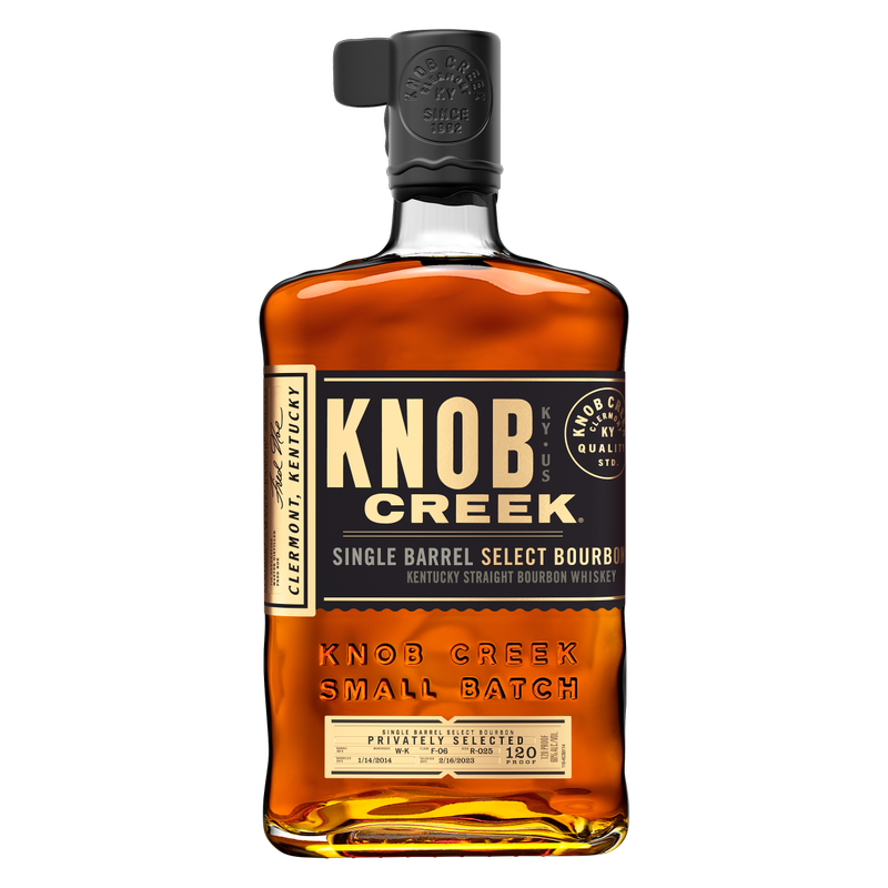 Knob Creek Single Barrel Reserve Bourbon (120 Proof) - Knob Creek – BevMo!