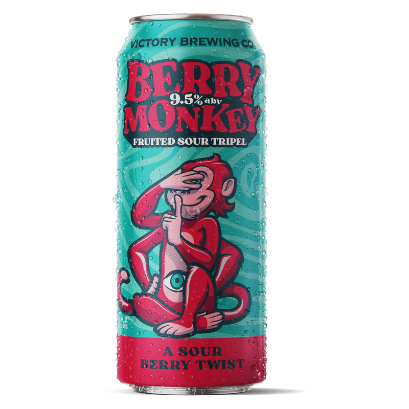 Victory Berry Monkey 19.2oz Can 9.5% ABV - Victory Brewing – BevMo!