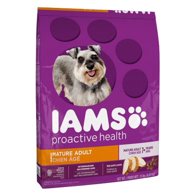 Iams Dog Active Mature 15 lb - IAMS – BevMo!