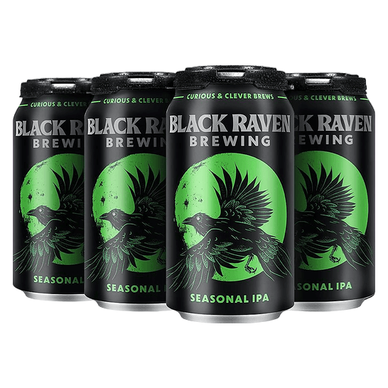 Black Raven Seasonal IPA (6PKC 12 OZ) (6PKC 12 OZ) - Black Raven – BevMo!