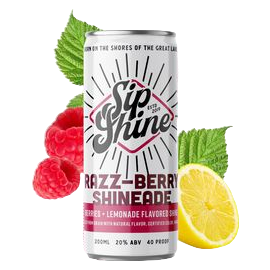 Sip Shine Razzberry Shineade 4pk 200ml - Sip Shine – BevMo!