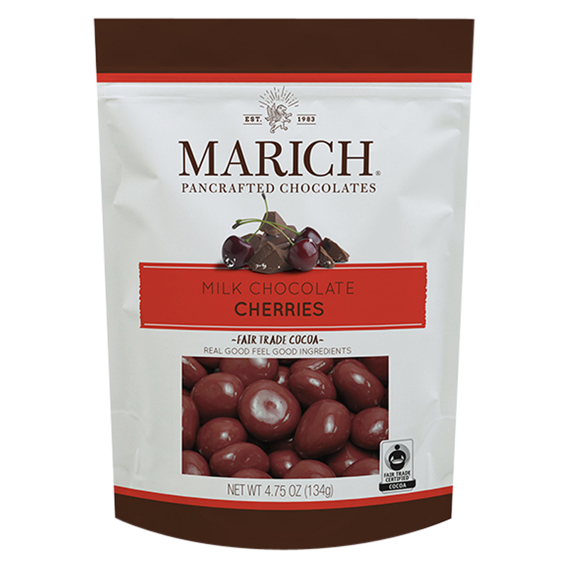 Marich Milk Chocolate Covered Cherries 4.75oz (4.75 OZ) - MARICH ...