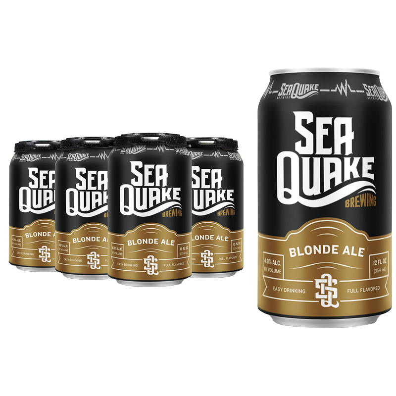 SeaQuake Blonde Ale 6pk 12oz - Seaquake – BevMo!