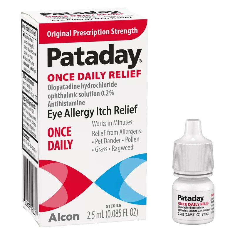 Pataday Once Daily Relief Allergy Eye Drops, 2.4Ml - Pataday – BevMo!