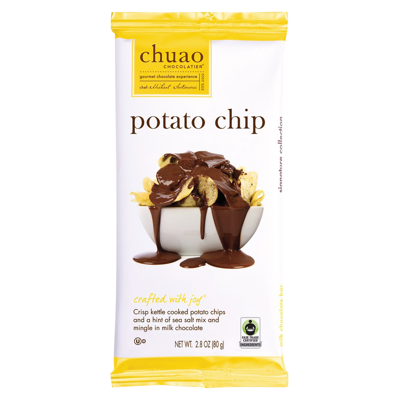Chuao Chocolatier Potato Chip Bar 2.8 Oz – BevMo!