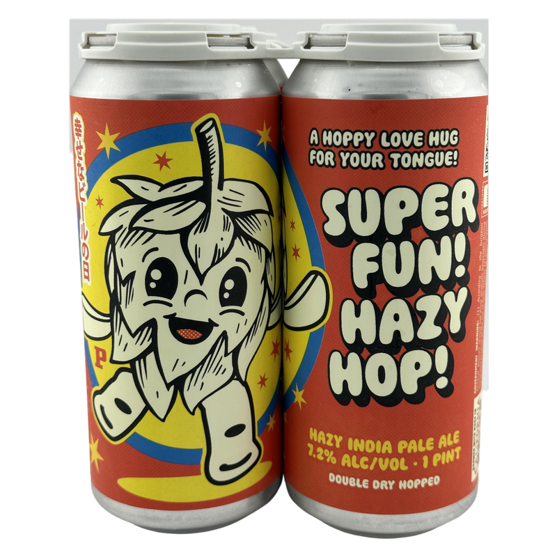 Paperback Brewing Super Fun! Hazy Hop! IPA (4PKC 16 OZ) - Paperback ...