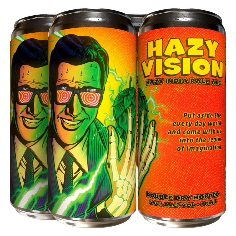 Paperback Brewing Hazy Vision IPA 4pk 16oz - Paperback – BevMo!