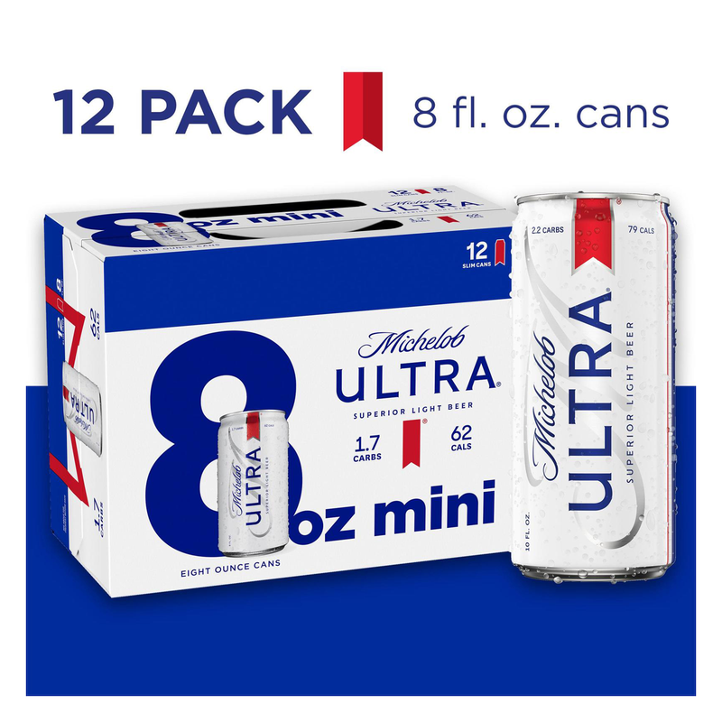 Michelob Ultra 12pk 8oz Can - Michelob ULTRA – BevMo!