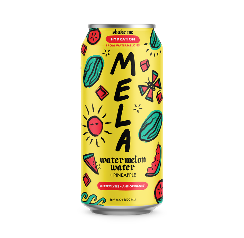 Mela Water Watermelon Pineapple 16.9oz Can - Mela Water – BevMo!
