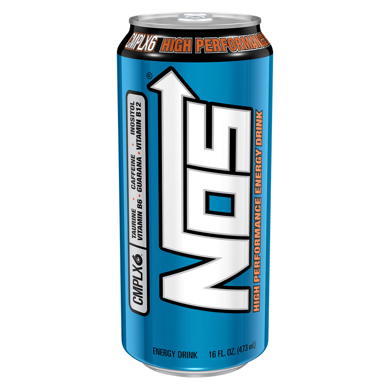 NOS Energy Original 16oz Can - NOS – BevMo!