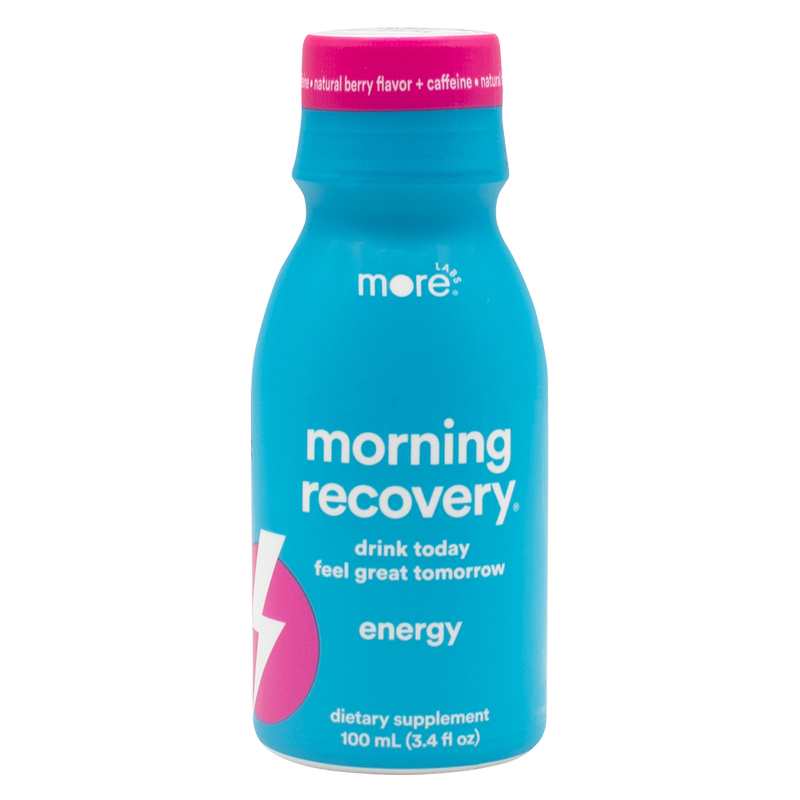 Morning Recovery Berry Energy Drink 3.4oz - More Labs – BevMo!