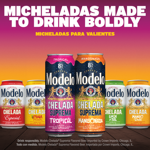 Modelo Chelada Suprema Mangonada 24oz Can 8 Abv Modelo Bevmo