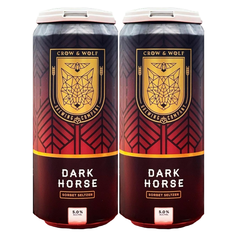 CROW & WOLF DARK HORSE 4PKC - Crow & Wolf – BevMo!