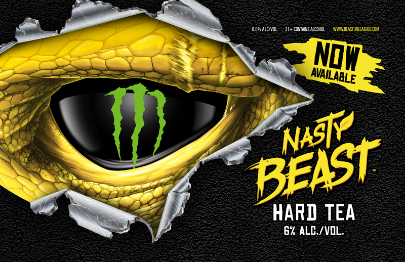 Nasty Beast Original Hard Tea Single 24oz Can 6% ABV - Monster – BevMo!
