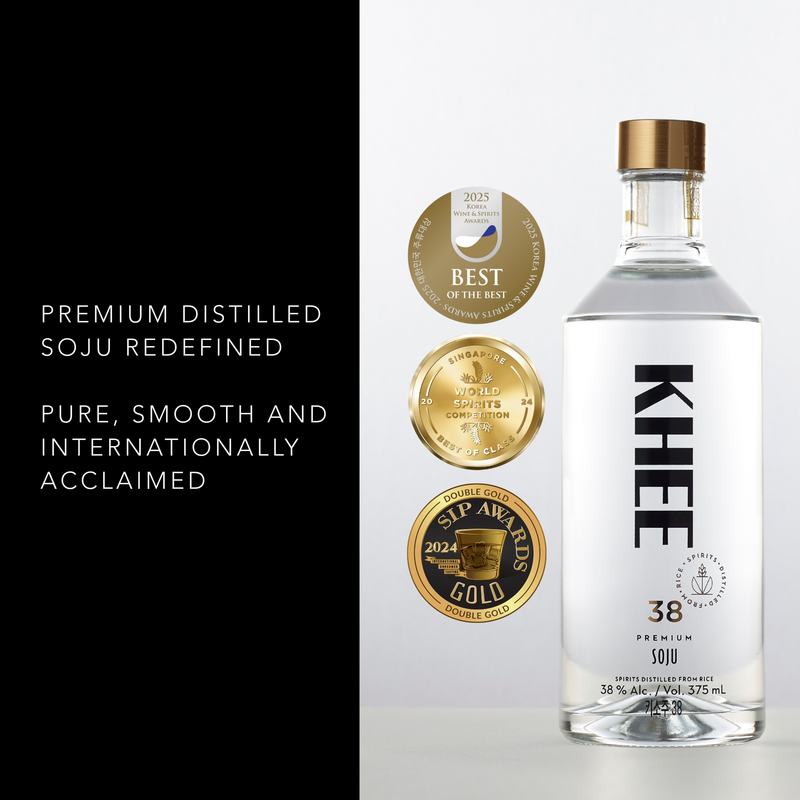 KHEE 38 Premium Soju 375ml (76 Proof) - Khee – BevMo!