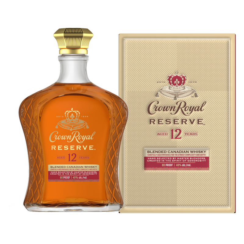 Crown Royal 12 Year Reserve 750ml Bottle - Crown Royal – BevMo!