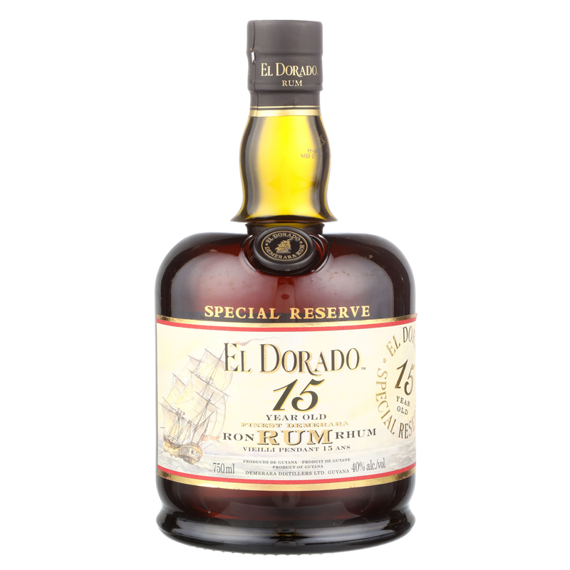 El Dorado 15 Year Rum 750ml - El Dorado – BevMo!