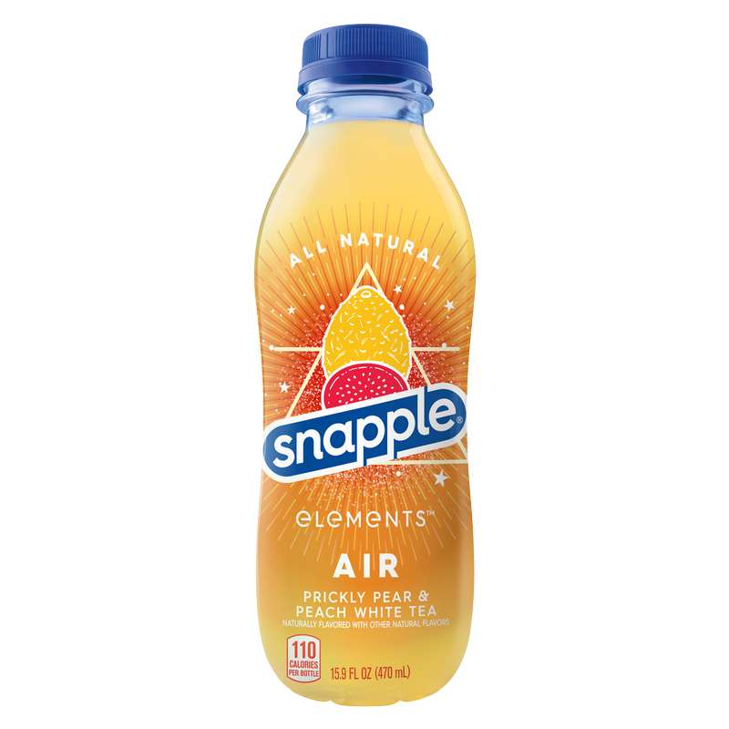Snapple Elements Air Prickly Pear & Peach 16oz Btl - Snapple – BevMo!