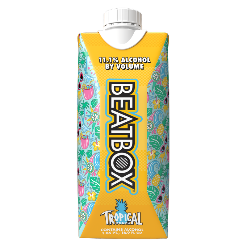 BeatBox Tropical Punch 500ml 11.1% ABV Wine Party Punch - BeatBox – BevMo!