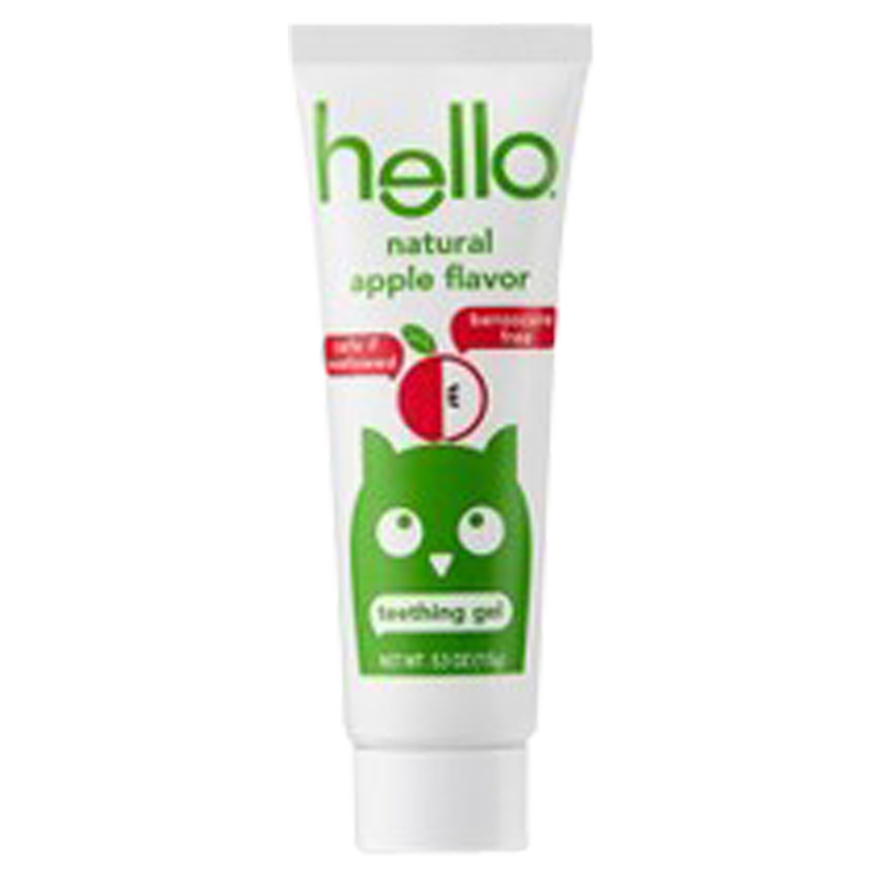 Hello Natural Apple Flavor Teething Gel 0.53oz - hello – BevMo!