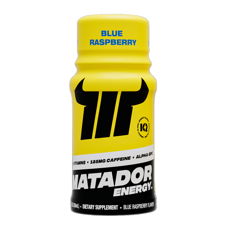 Matador Blue Raspberry Energy Shots 2oz Btl - Matador – BevMo!