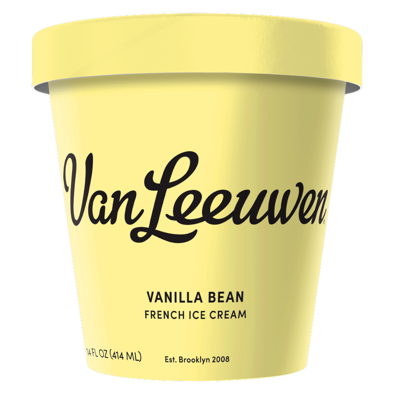 Van Leeuwen Vanilla Bean Ice Cream Pint 14oz - Van Leeuwen – BevMo!