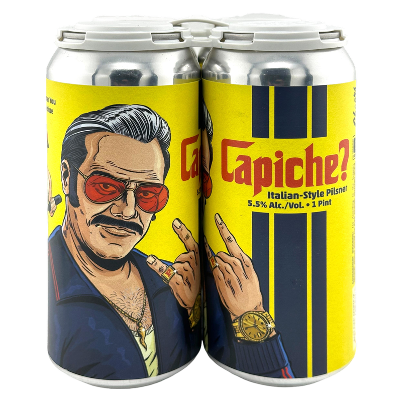 Paperback Capiche Pilsner 4PKC - Paperback – BevMo!